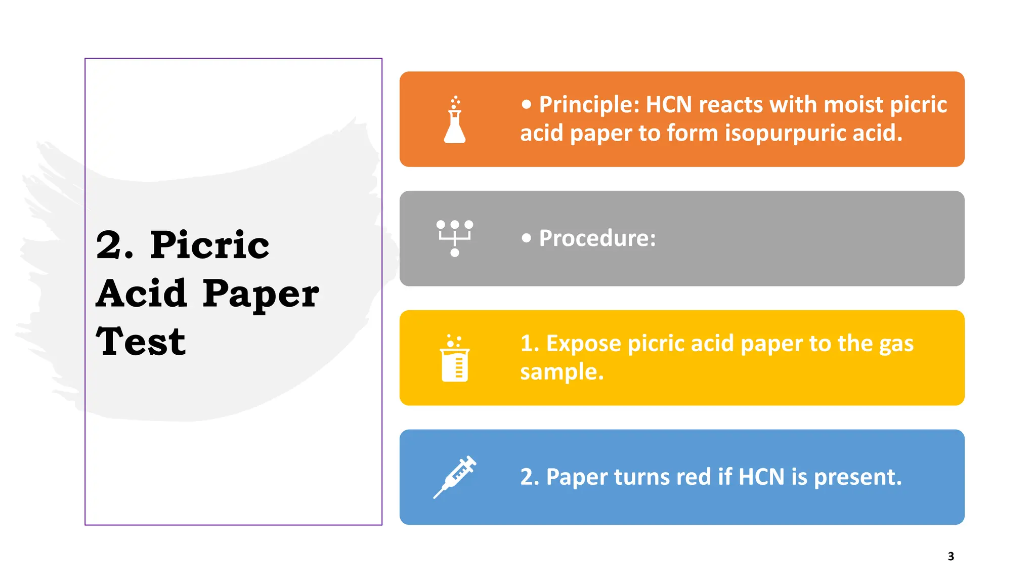 TESTS FOR DETECTION OF HYDROGEN CYANIDE (HCN) | PDF