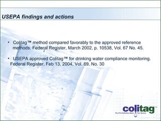 Colitag 16 - 48 Hour Presentation | PPT