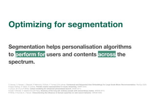 Engagement, Metrics & Personalisation at Scale | PPT