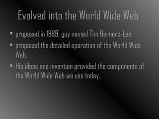 History of the Internet | PPT