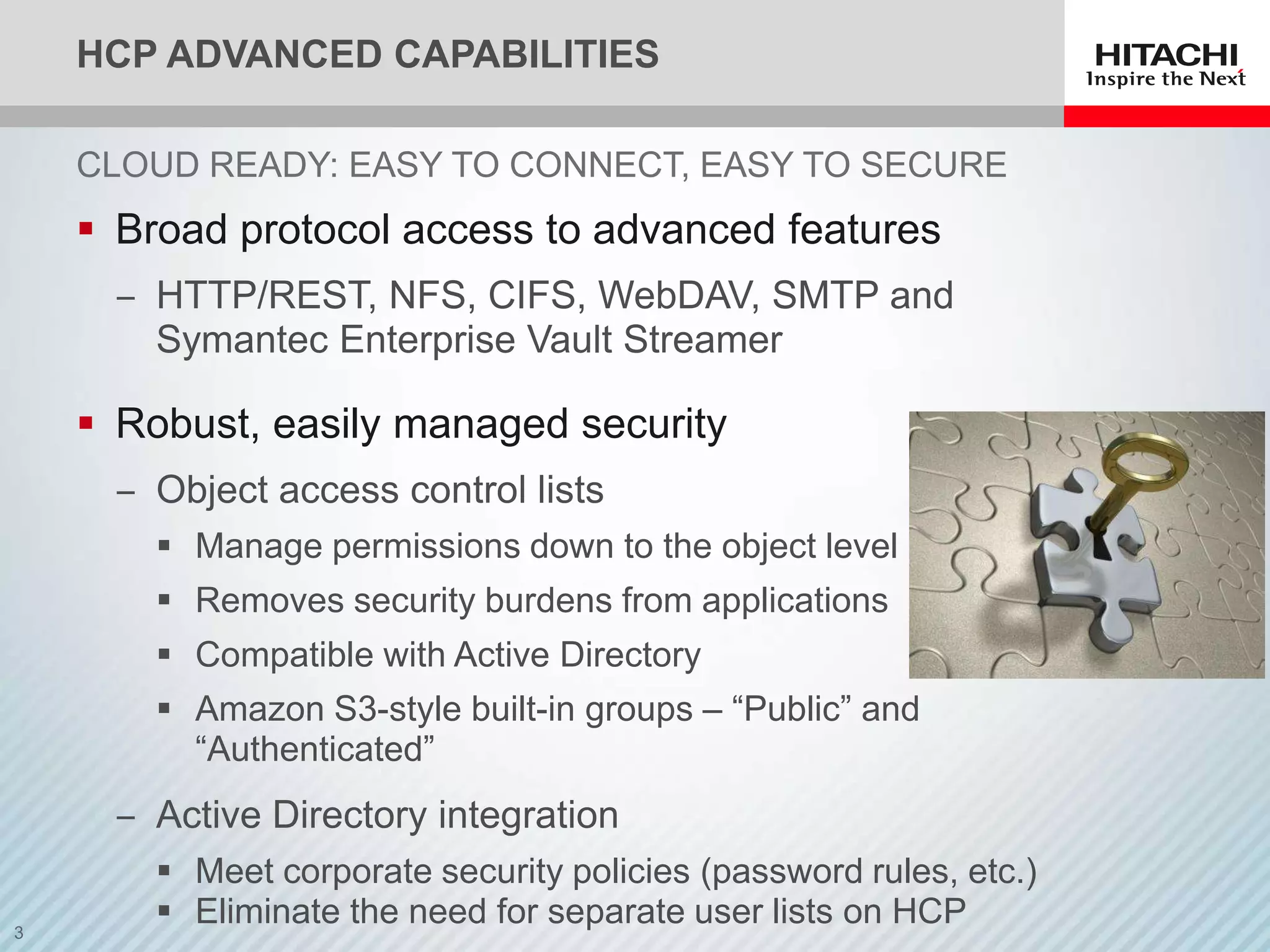 Hitachi Content Platform 5.0 What's New | PPTX