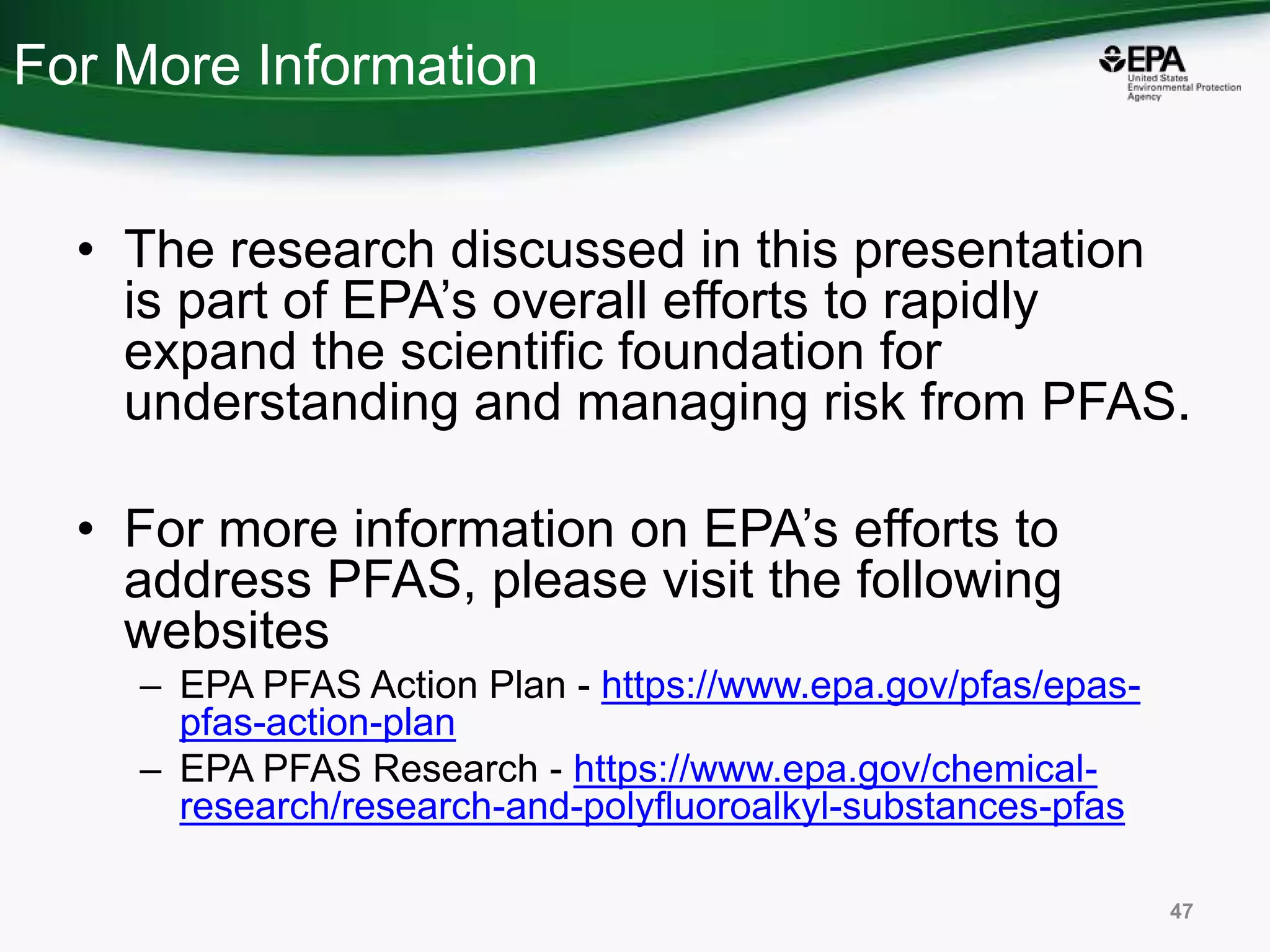 What is a PFAS?..and the challenges associated with defining them | PPTX