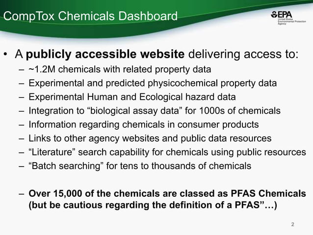 What is a PFAS?..and the challenges associated with defining them | PPTX