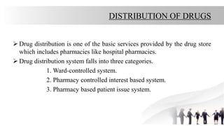 Hospital and Clinical Pharmacy Chapter 3 (Part 3) (2nd DPharm) | PPTX