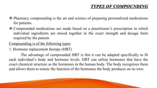 Hospital and Clinical Pharmacy Chapter 5 (2nd DPharm) | PPTX