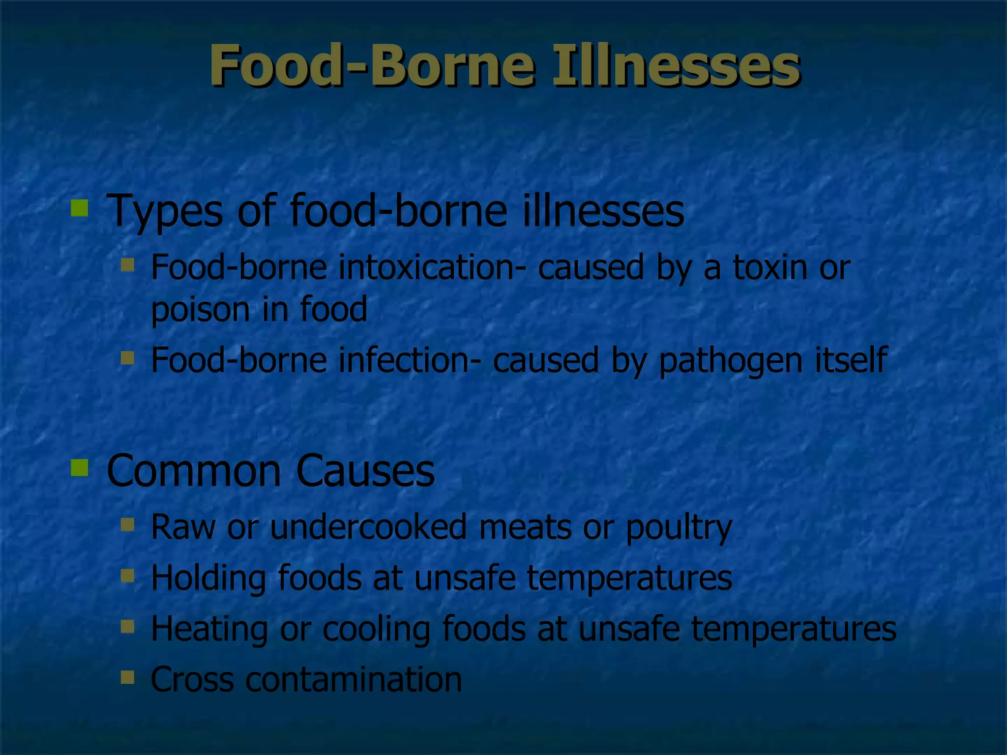 Food Safety Training | PPT