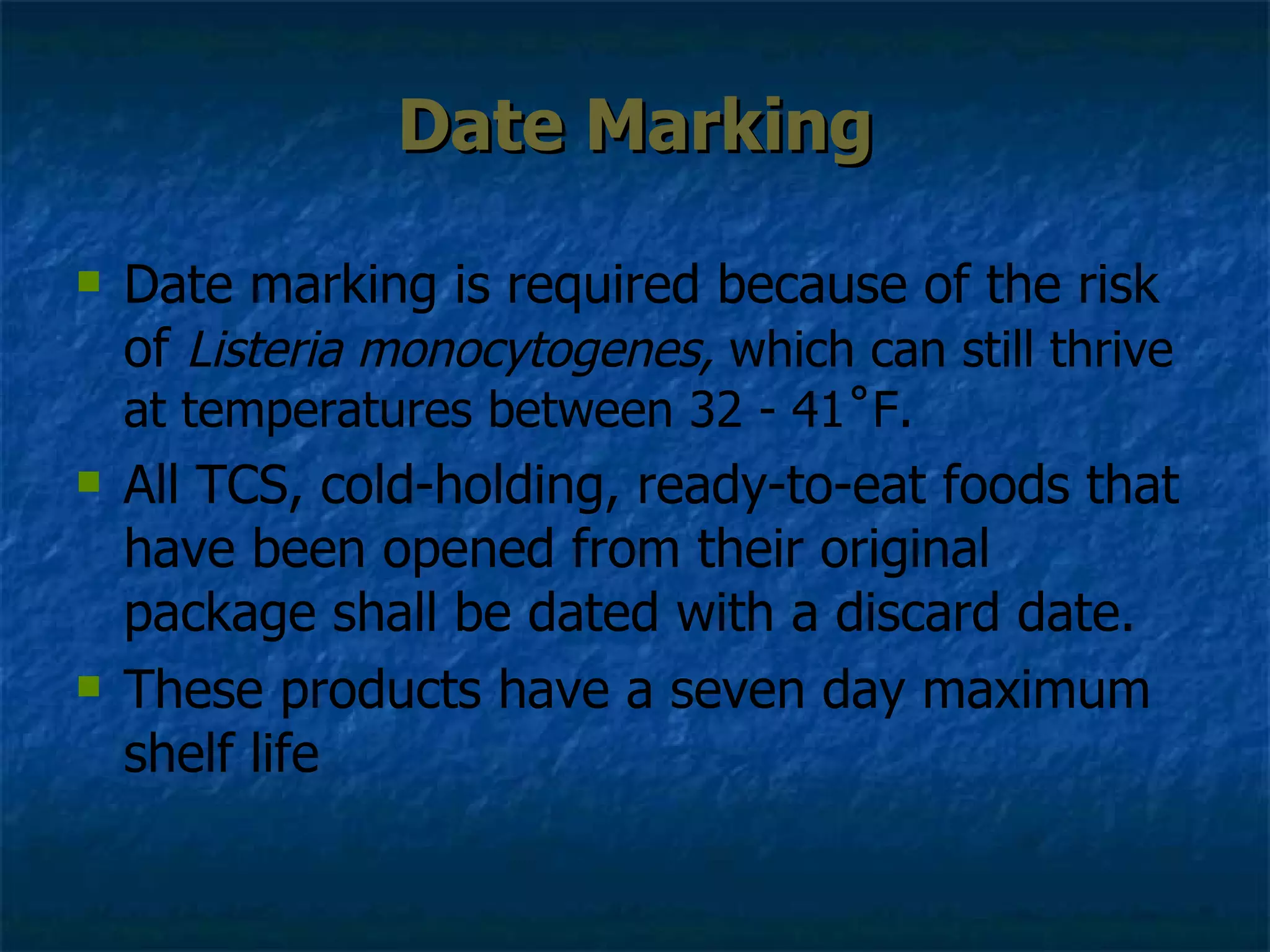 Food Safety Training | PPT