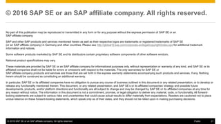 Overview of SAP HANA Cloud Platform | PDF