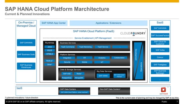 Overview of SAP HANA Cloud Platform | PDF | Cloud Computing | Internet