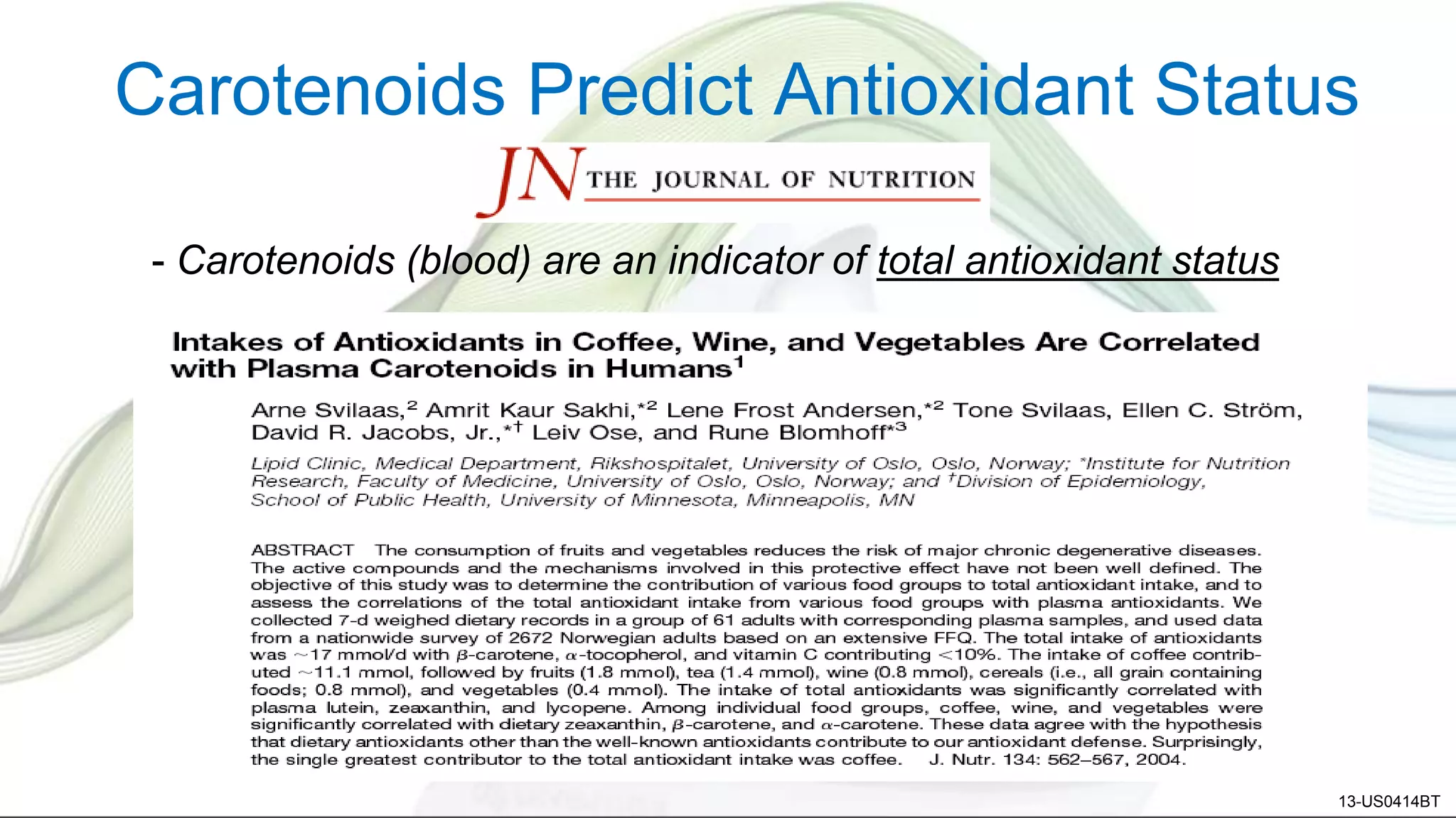 HCP Overview by Dr Bill Toth | PPT