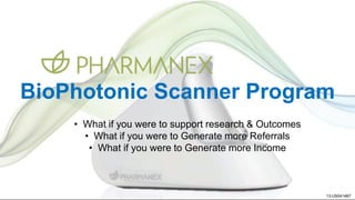 HCP Overview by Dr Bill Toth | PPTX