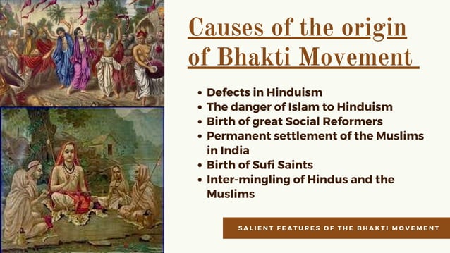 Salient Features of the bhakti Movement | PPT