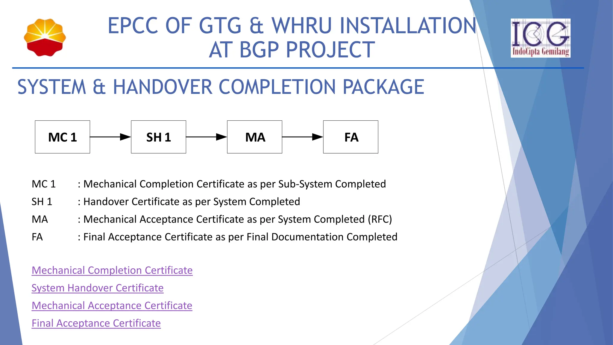 Handover Completion & Commissioning ManagementPresentation.pptx ...