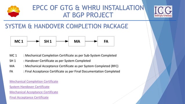 Handover Completion & Commissioning ManagementPresentation.pptx | Technology & Computing