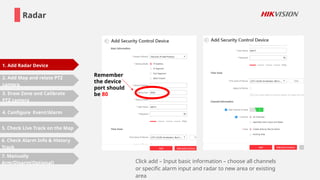 HCP Radar Part hikvision series 2025 actualizado | PPT