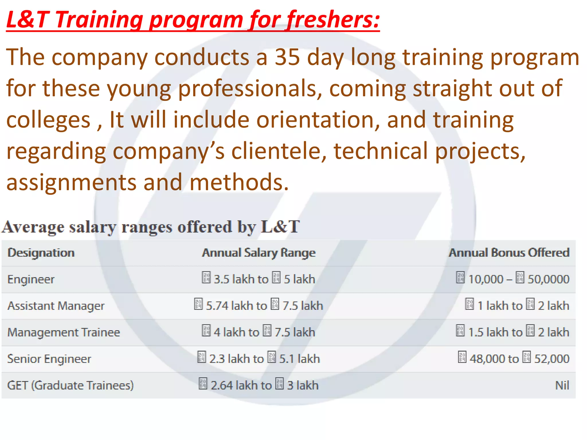 larsen and toubro ppt | PPTX