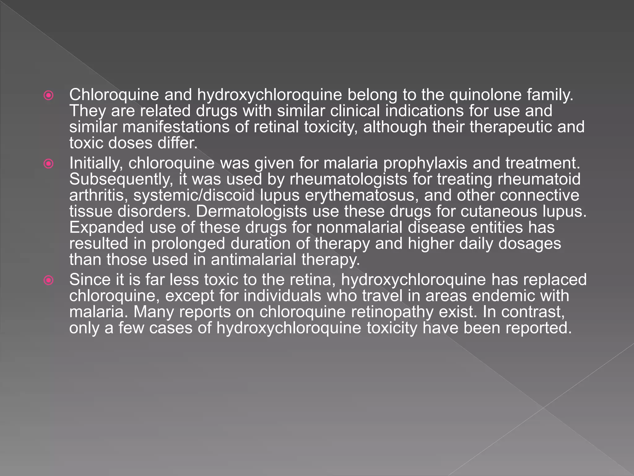 Hcq ocular toxicity | PPTX