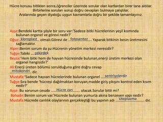 Hücre ve organeller | PPTX