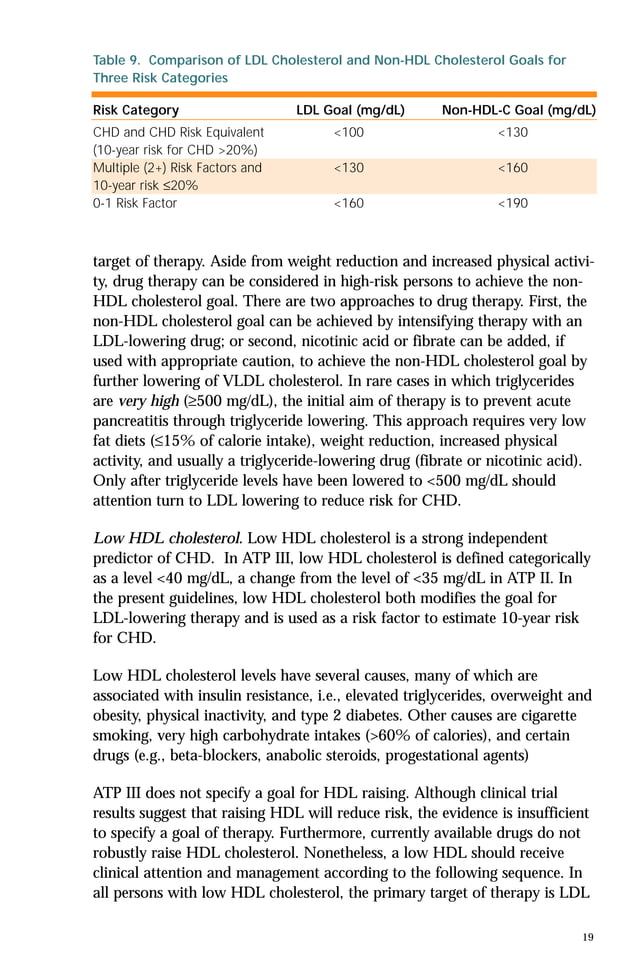 Atp iii guideline | PDF