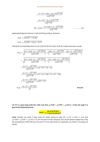 Hcr's derivations of 2 d geometry | PDF