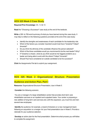 Hcs 325 hcs325 | PDF