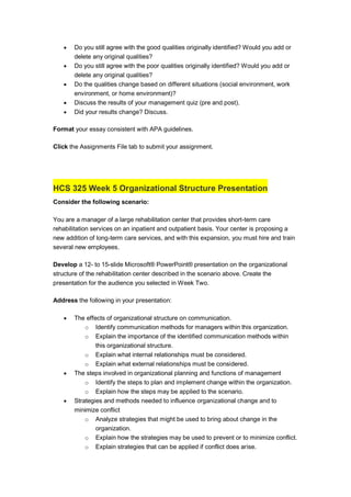 Hcs 325 hcs325 | PDF