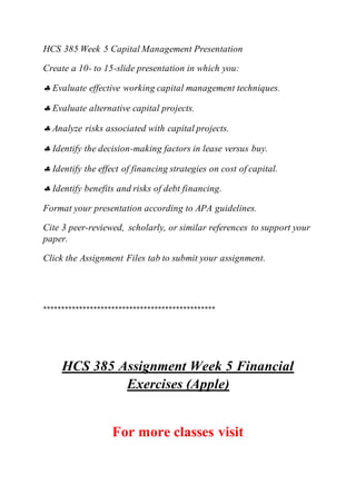 HCS 385 Exceptional Education - snaptutorial.com | Business Accounting & Finance | Business