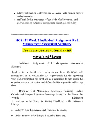 HCS 451 Inspiring Innovation--hcs451.com