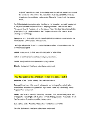 Hcs 483 hcs483 | PDF | Healthcare Industry | Industries