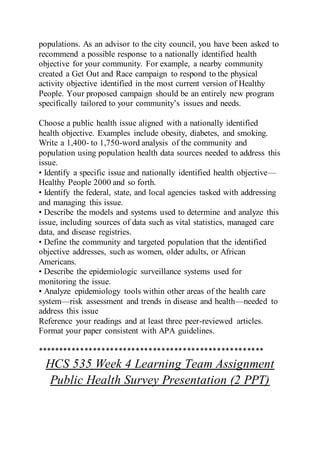 HCS 535 Enhance teaching - snaptutorial.com