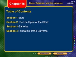 CH 15: Stars, Galaxies, and the Universe | PPT