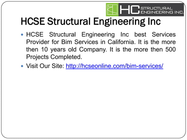 Hcse provide benefits of bim | PPT