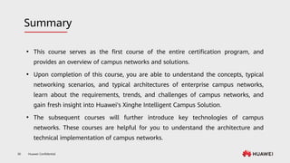 HCSP-Presales-Campus Network Planning and Design V2.0 | PDF