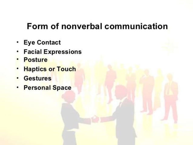 Non Verbal Communication | PPT