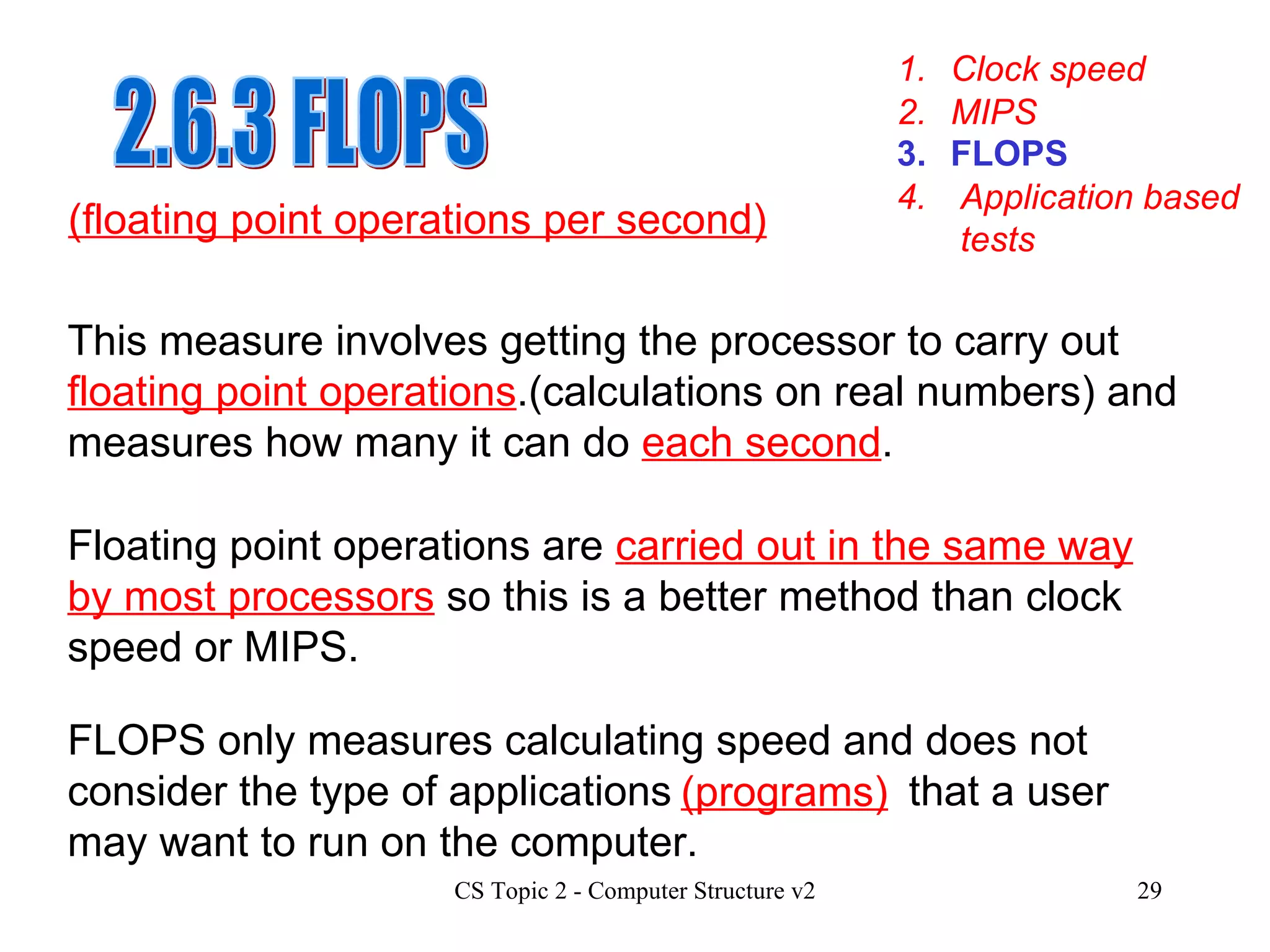 Hcs Topic 2 Computer Structure V2 | PPT | Data Storage and Warehousing | Computing