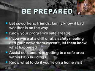 Hcs Tornado Safety Ppt
