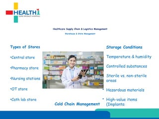 Healthcare supply chain & Logistic management | PPTX