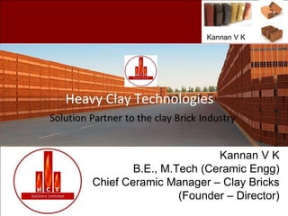 Heavy Clay Technologies | PPTX