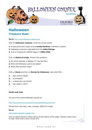 Hc treasurehunt eso_2011 | PDF
