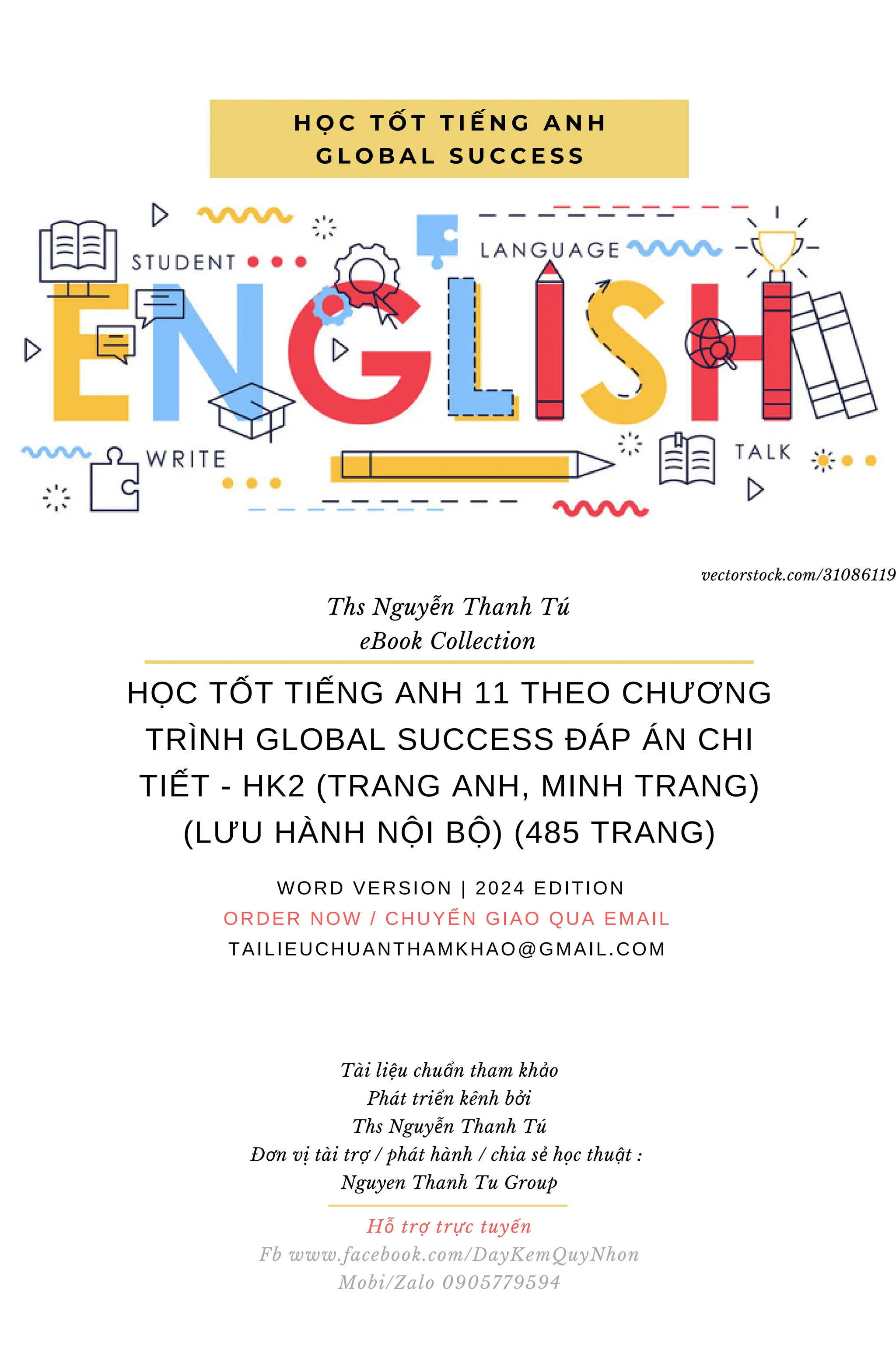 HỌC TỐT TIẾNG ANH 11 THEO CHƯƠNG TRÌNH GLOBAL SUCCESS ĐÁP ÁN CHI TIẾT - HK2 (TRANG ANH, MINH ...