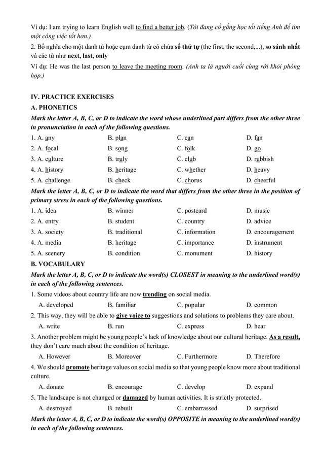 HỌC TỐT TIẾNG ANH 11 THEO CHƯƠNG TRÌNH GLOBAL SUCCESS ĐÁP ÁN CHI TIẾT - HK2 (TRANG ANH, MINH ...