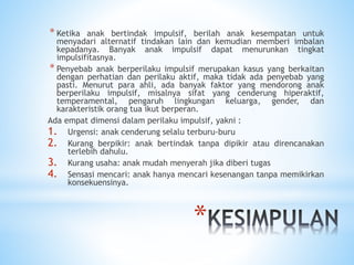 Anak impulsif | PPTX