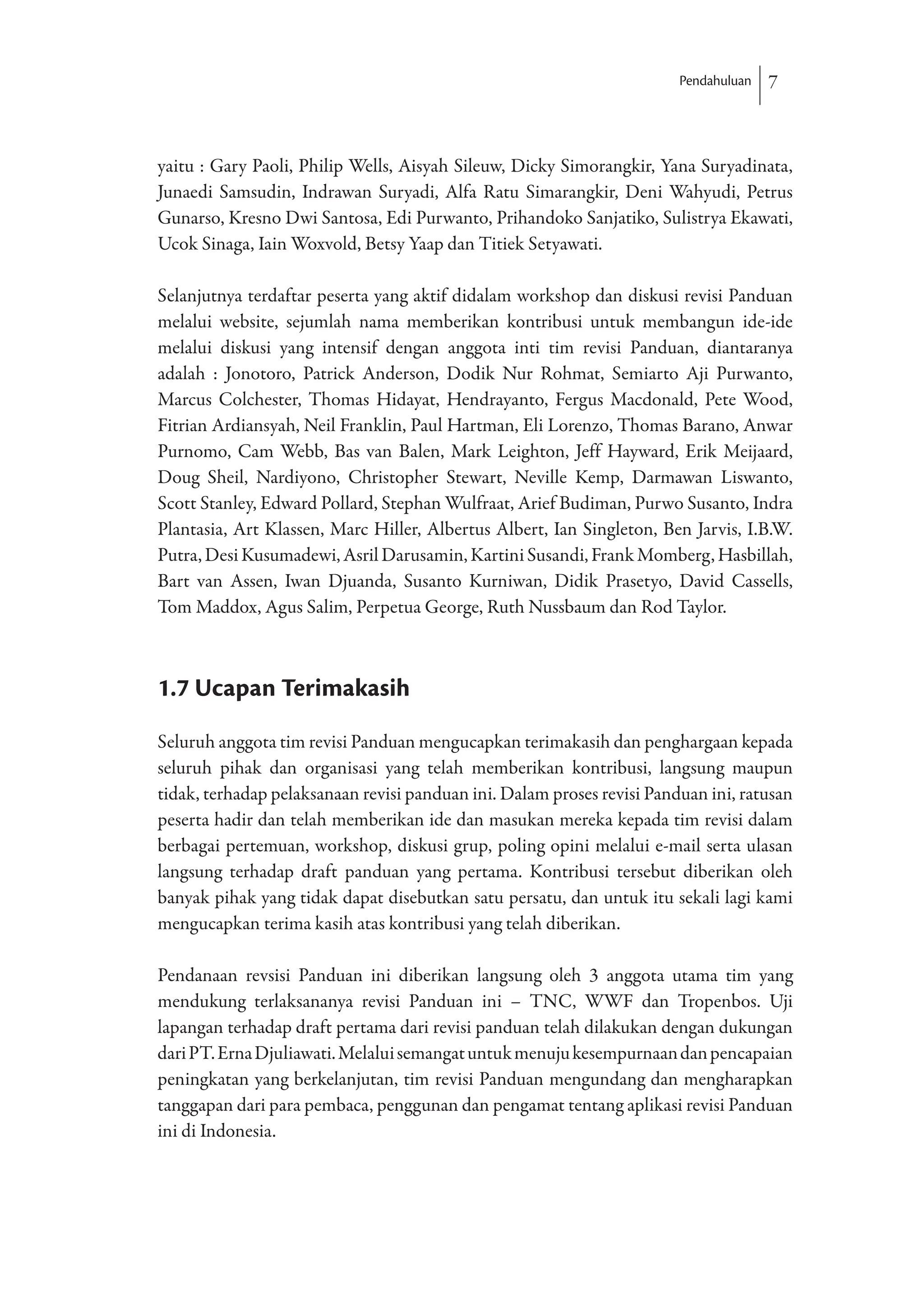 Panduan Identifikasi High Conservation Value di Indonesia. | PDF