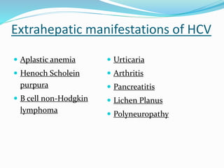 Hcv and renal disease | PPT