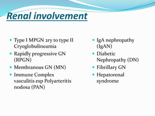 Hcv and renal disease | PPT