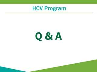 Housing Choice Voucher Program At-A-Glance | PDF