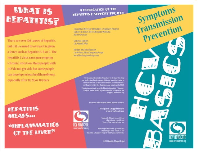 Hcv basics brochure 2011 | PDF | Infectious Diseases | Diseases and Conditions