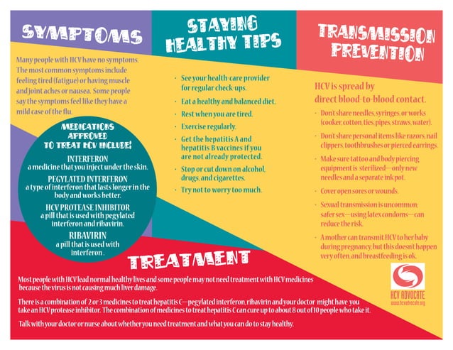 Hcv basics brochure 2011 | PDF | Infectious Diseases | Diseases and Conditions
