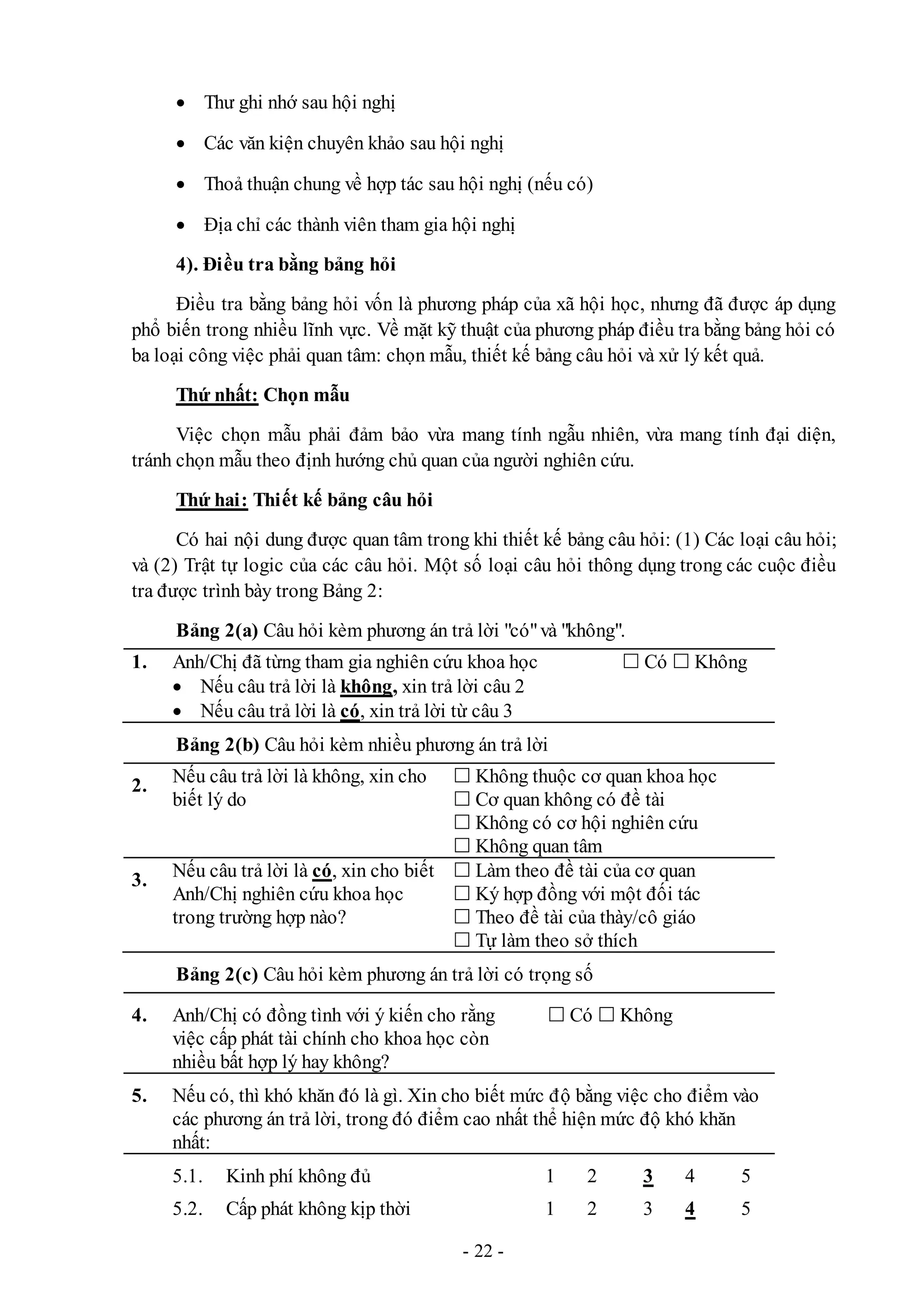 Bài giảng môn học phương pháp nghiên cứu khoa học | DOC