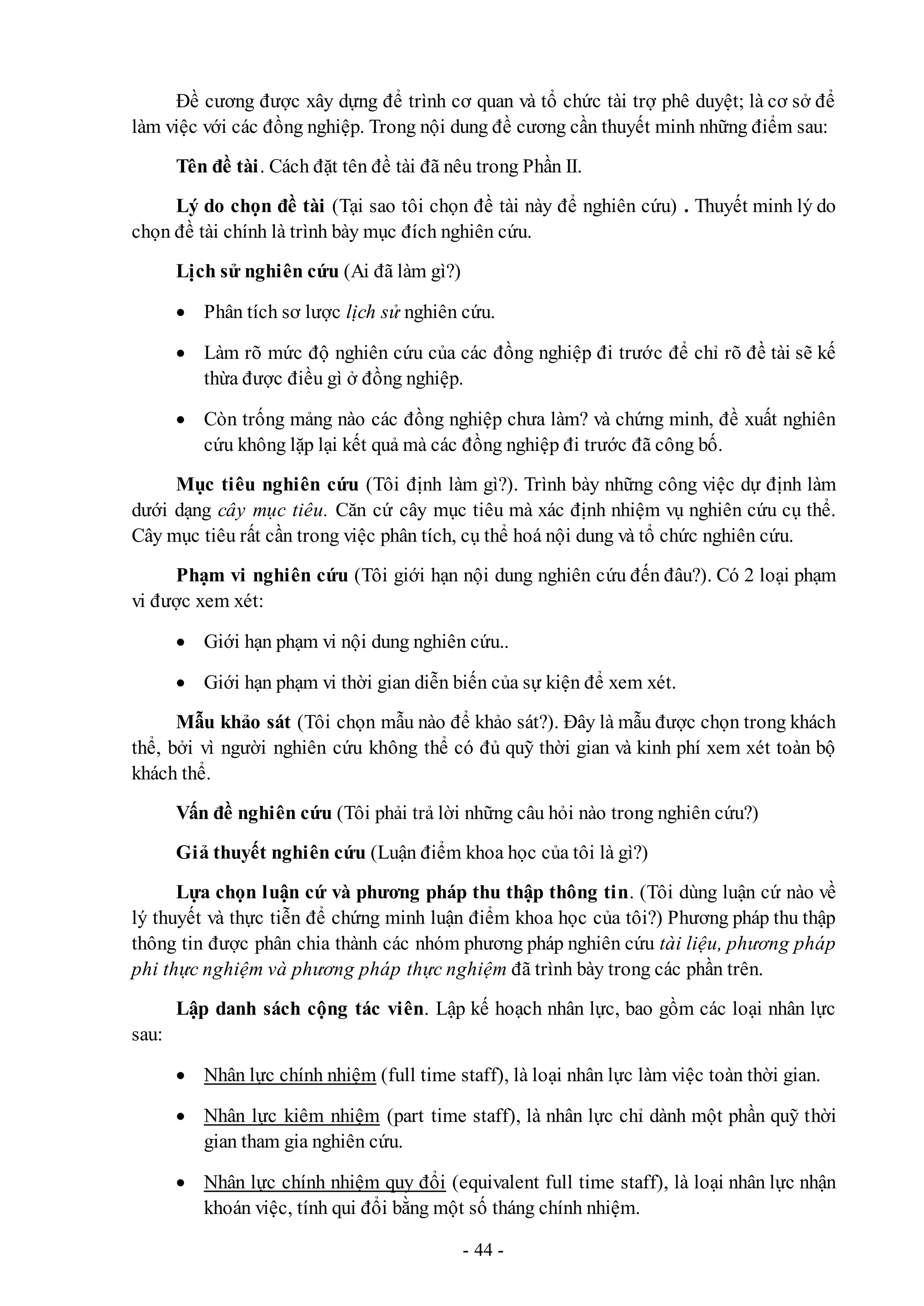 Bài giảng môn học phương pháp nghiên cứu khoa học | DOC